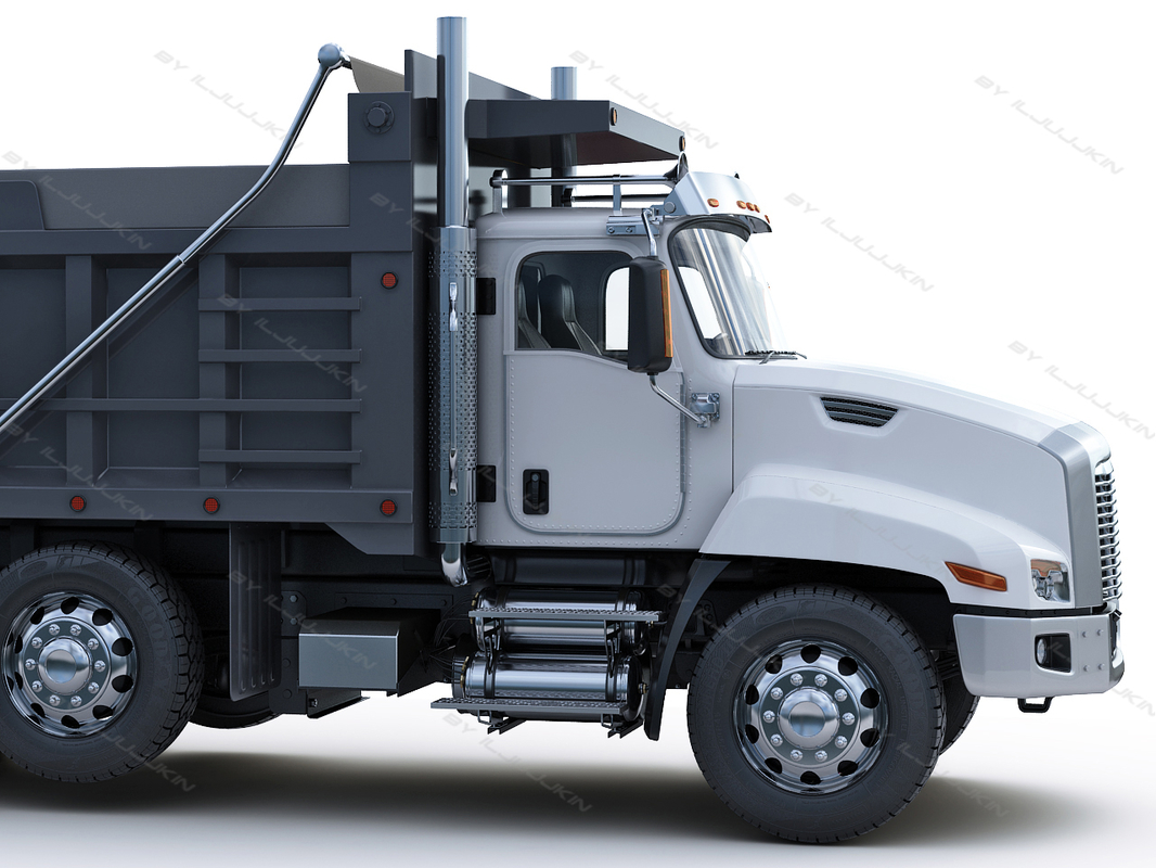 3d truck tipper model