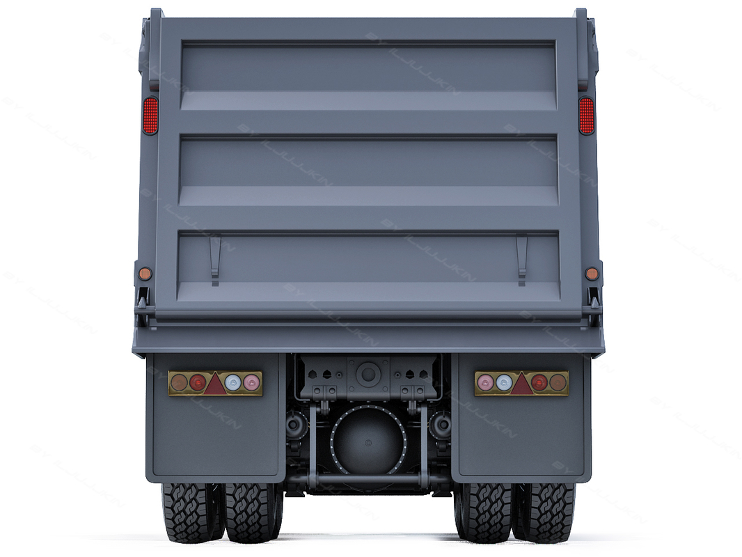 3d truck tipper model