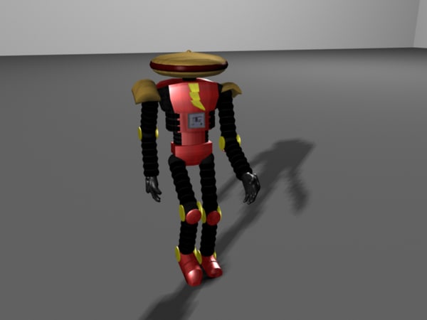 power 3d model
