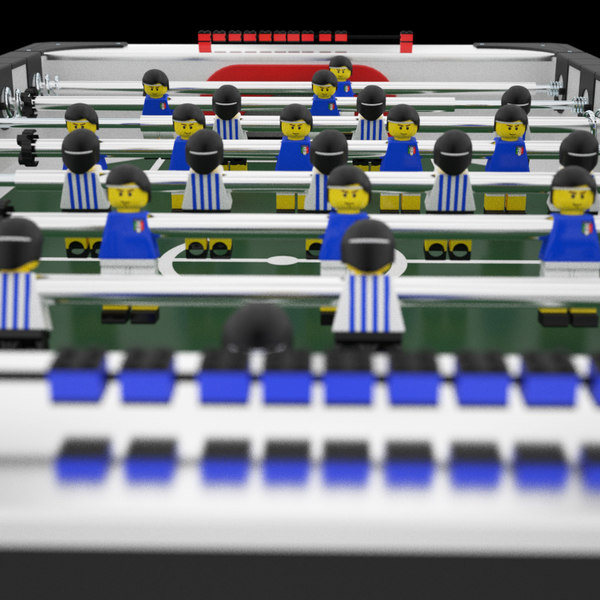 obj lego football table bars