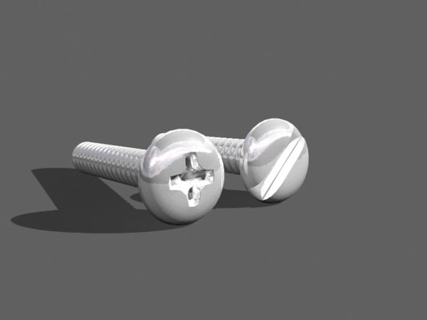 Screw 3D Models for Download | TurboSquid