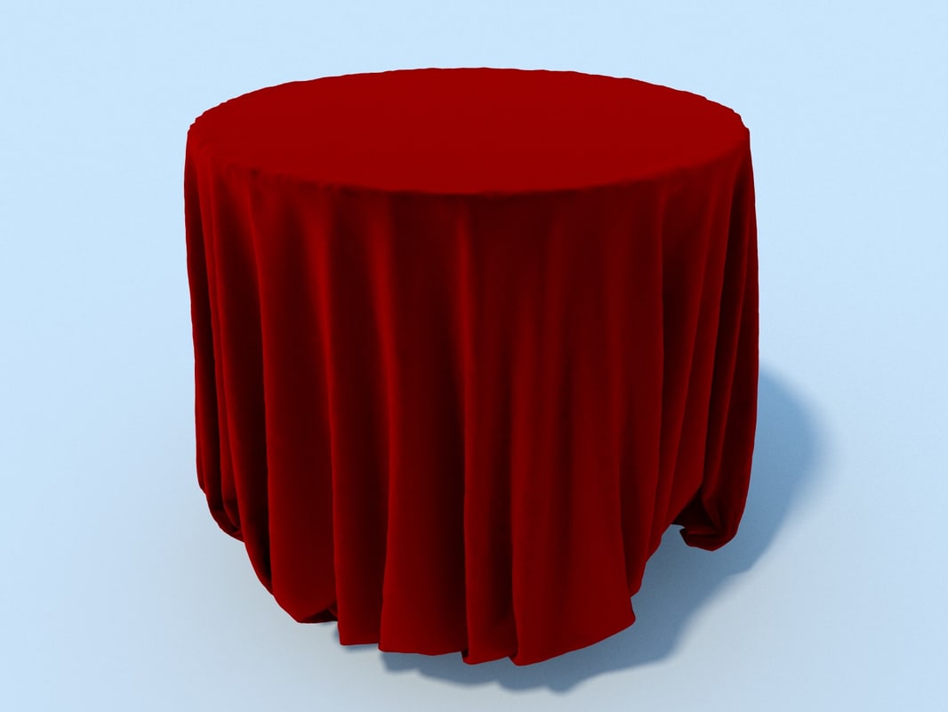 table cloth tablecloth 3d max