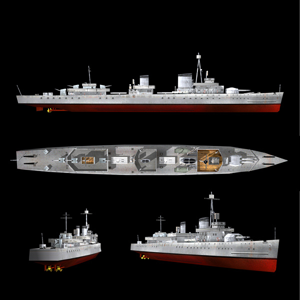 Battleship 3D Models for Download | TurboSquid