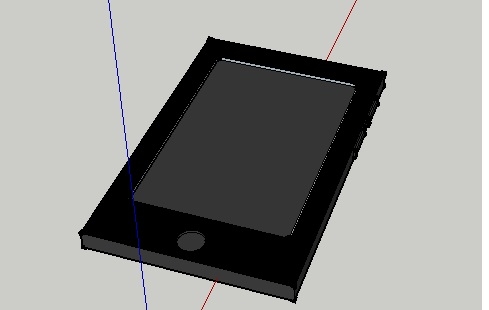 free mobile phone 3d model