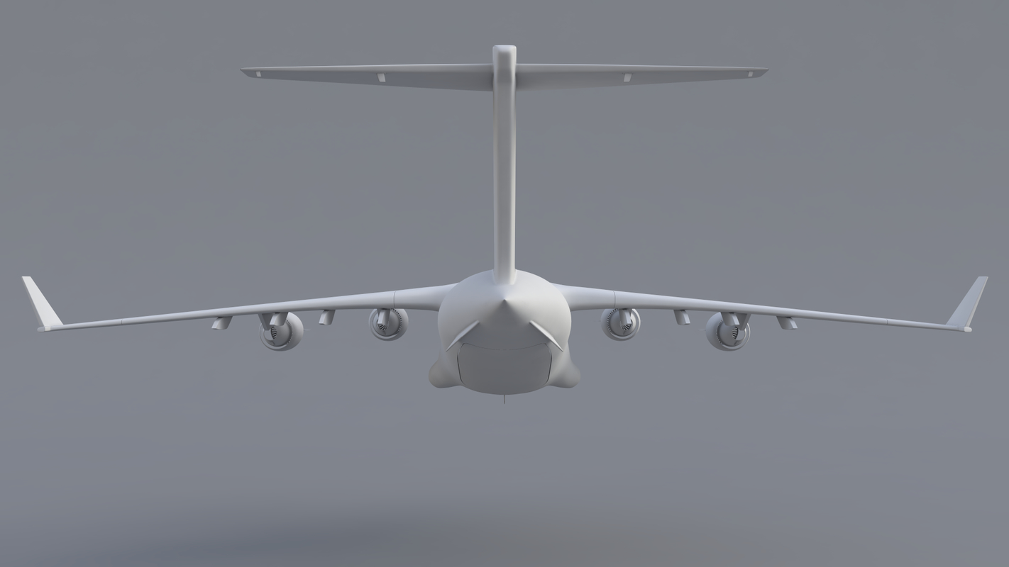 3d model boeing c-17 globemaster iii