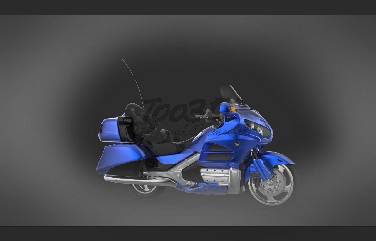 3d honda goldwing