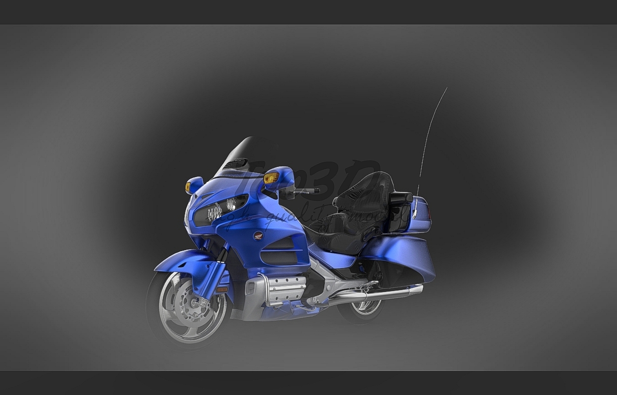 3d honda goldwing