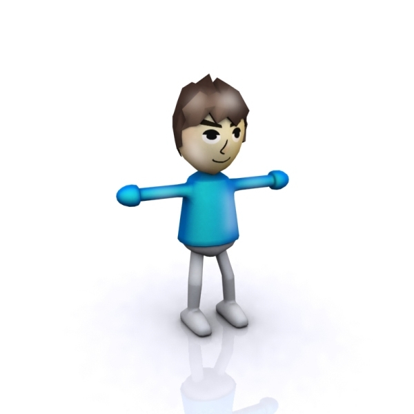 modelo 3d Nintendo Mii - TurboSquid 658483