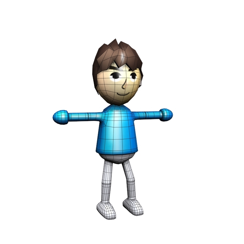modelo 3d Nintendo Mii - TurboSquid 658483