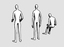 simple people 3d model