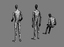 simple people 3d model