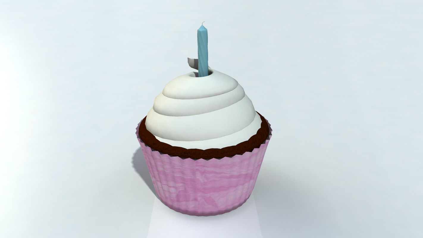 3d cupcake frosting