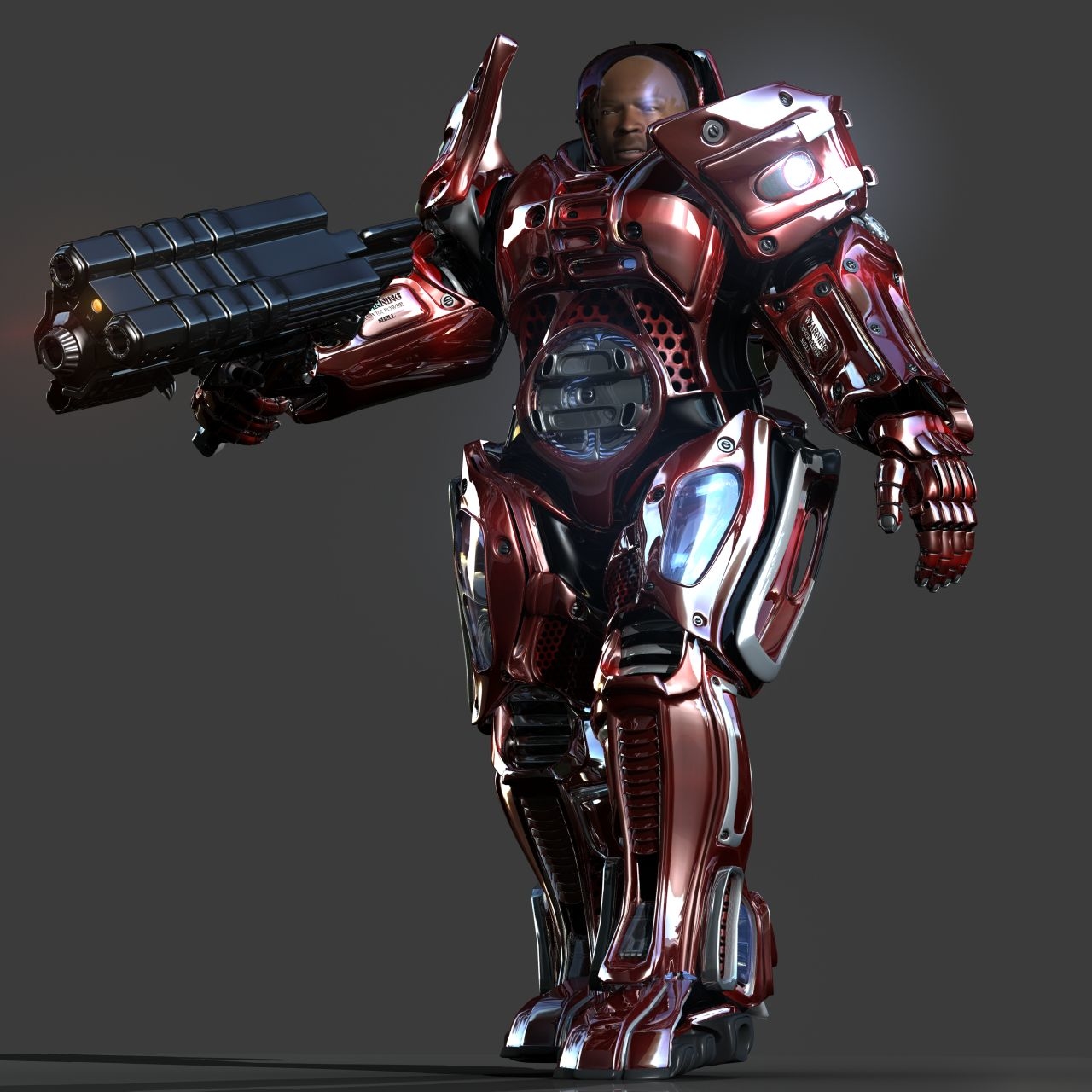 3d terran marine model