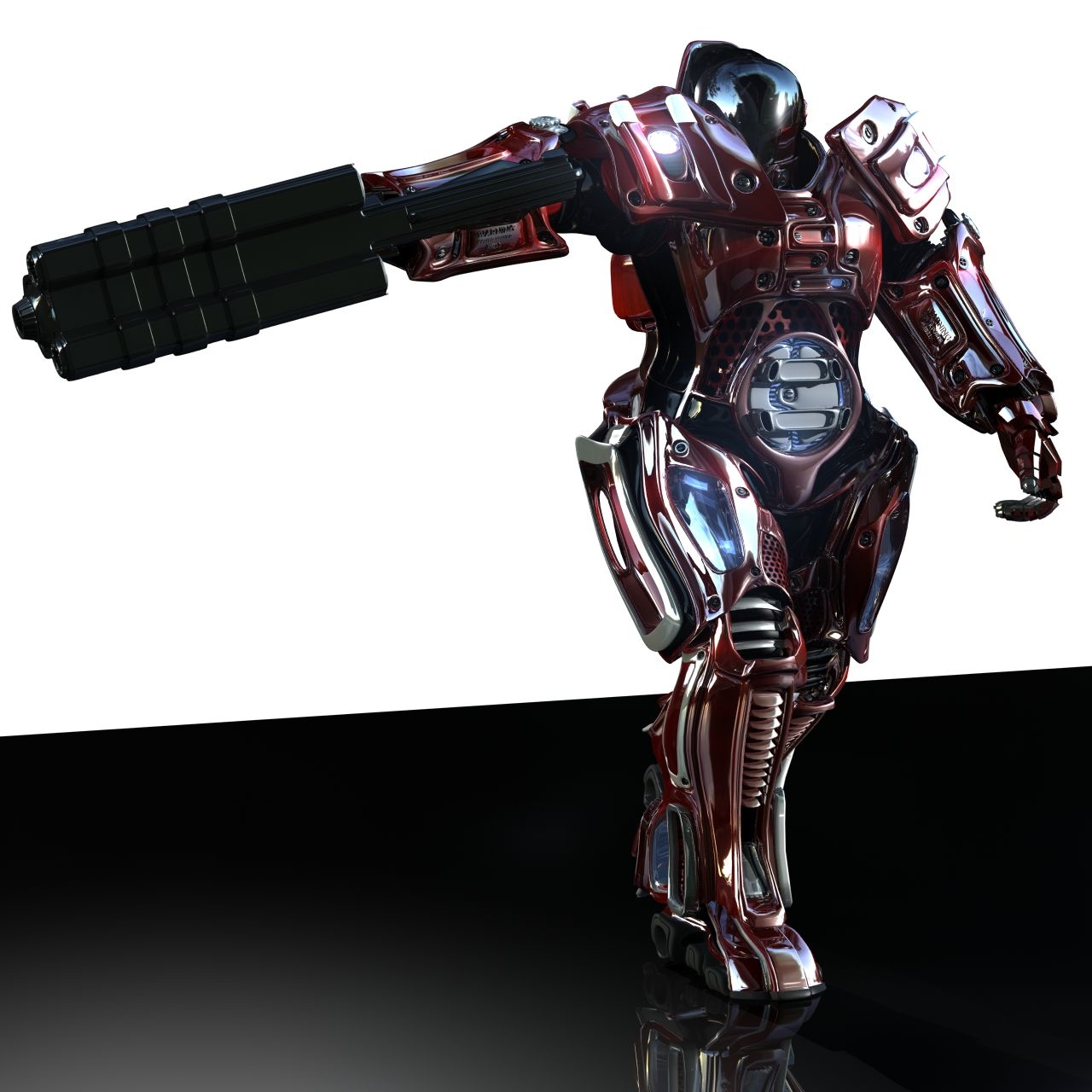 3d terran marine model