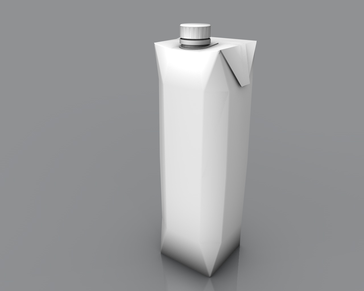 juice beverage pack 3d model