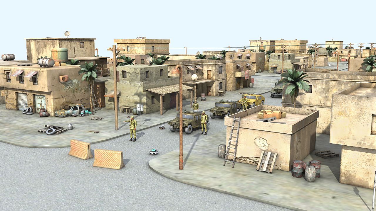 3d arab city 2