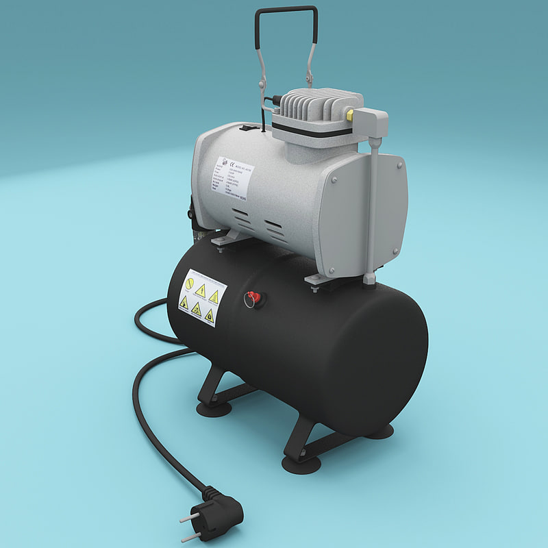 3d air compressors model