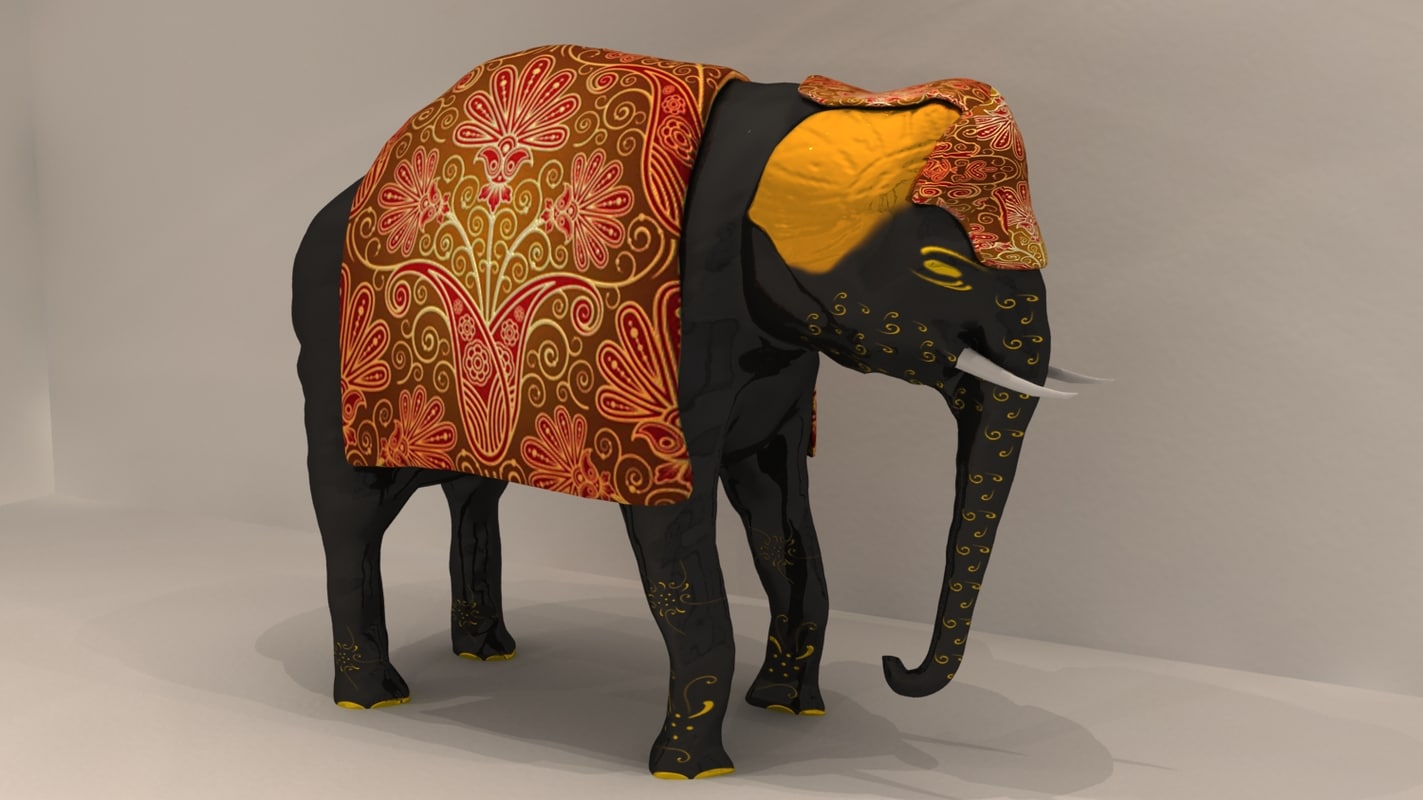 maya traditional indian elephant