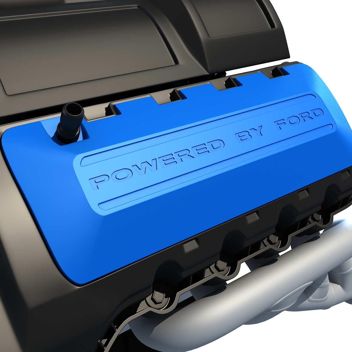 3d model 2012 mustang boss 302