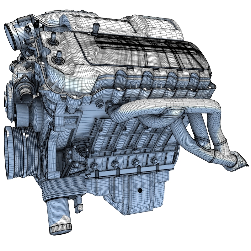 3d model 2012 mustang boss 302