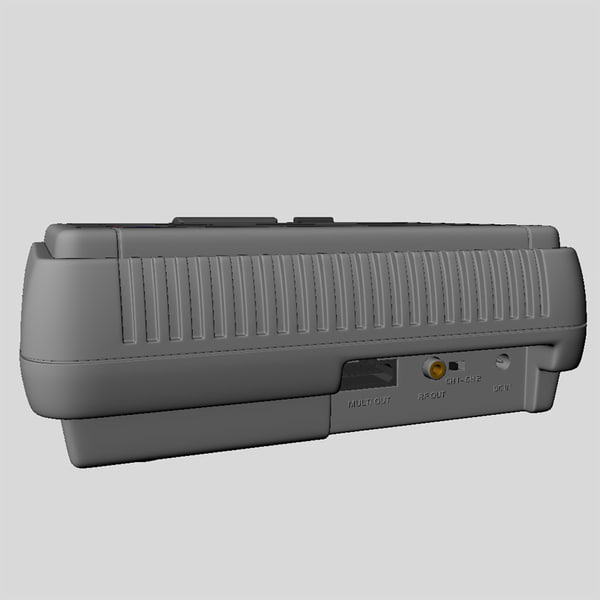 3d nintendo super famicom model