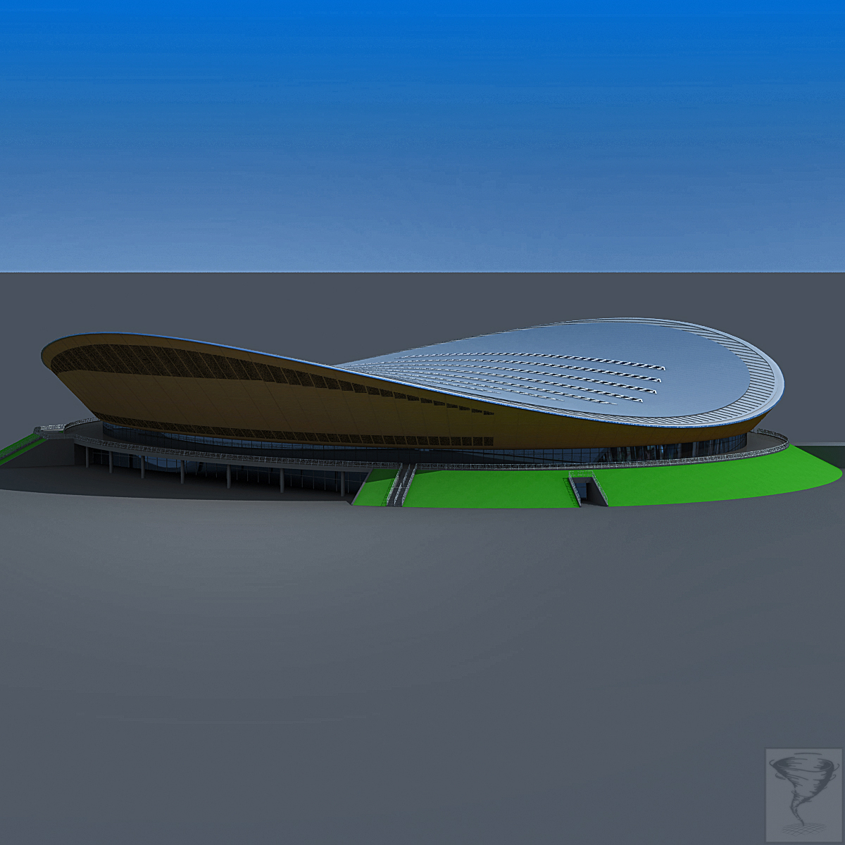 3d velodrome track bike