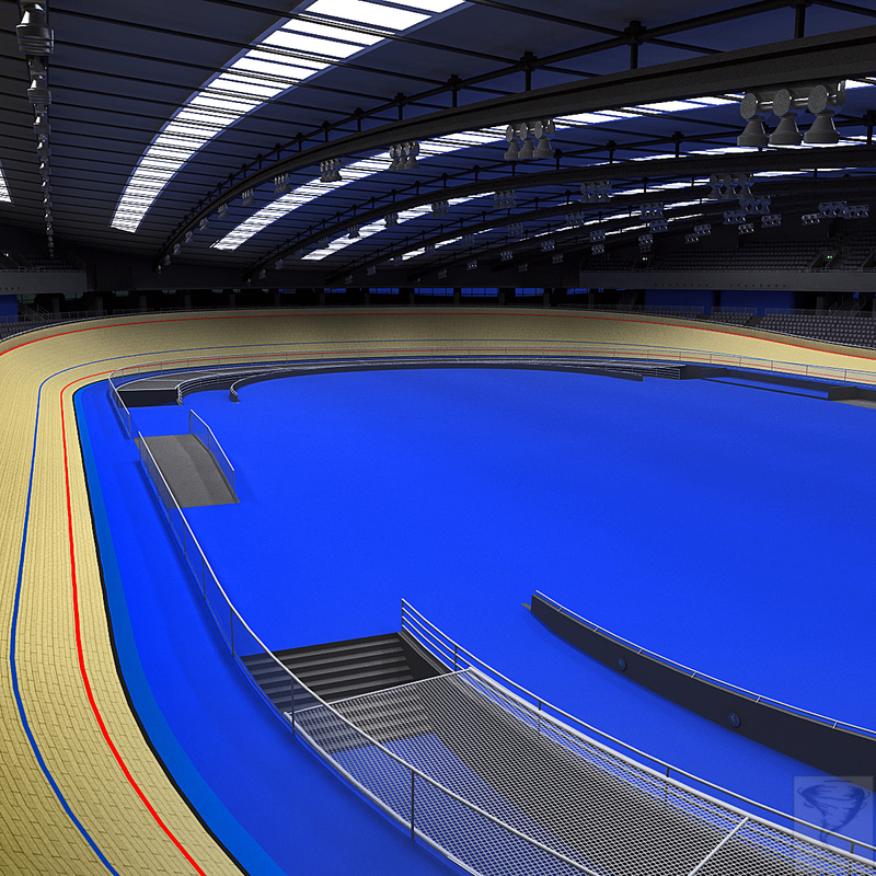 3d velodrome track bike