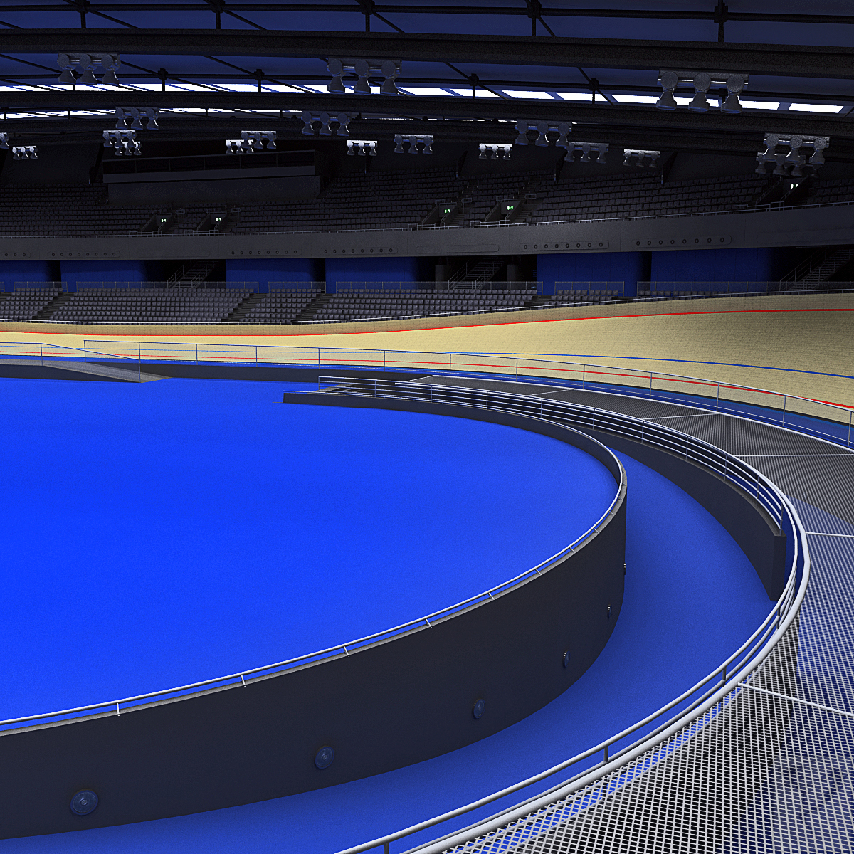 3d velodrome track bike