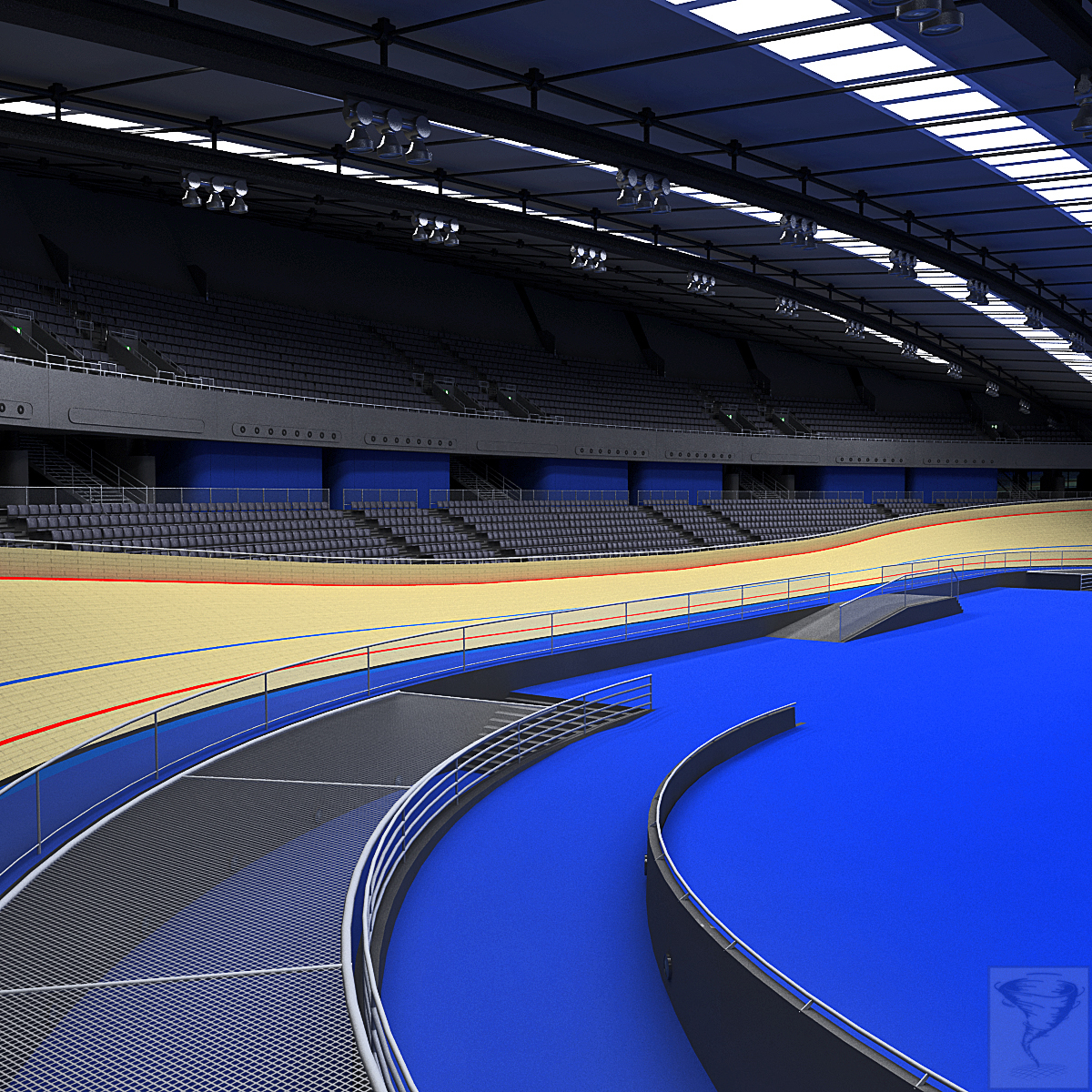 3d velodrome track bike