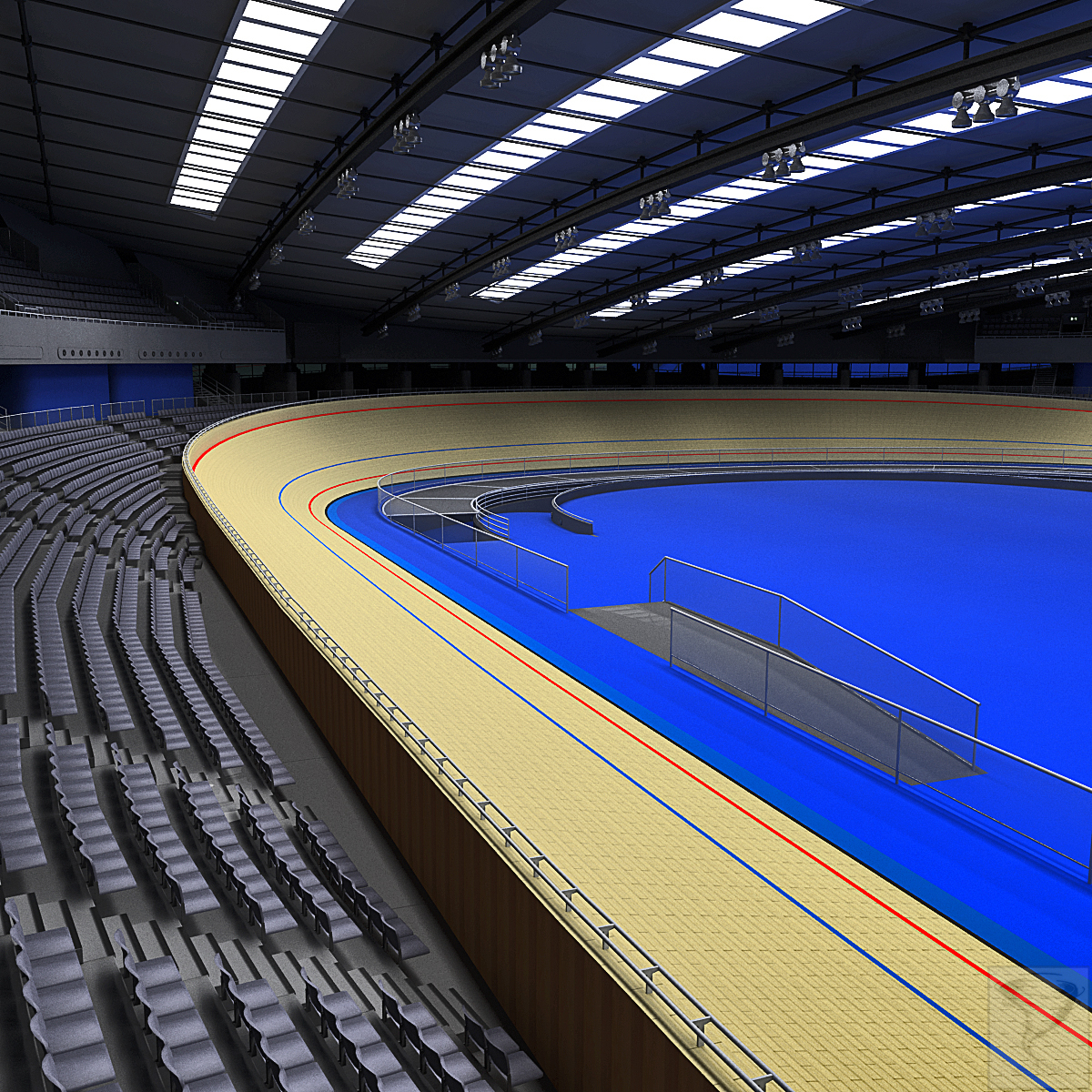 3d velodrome track bike