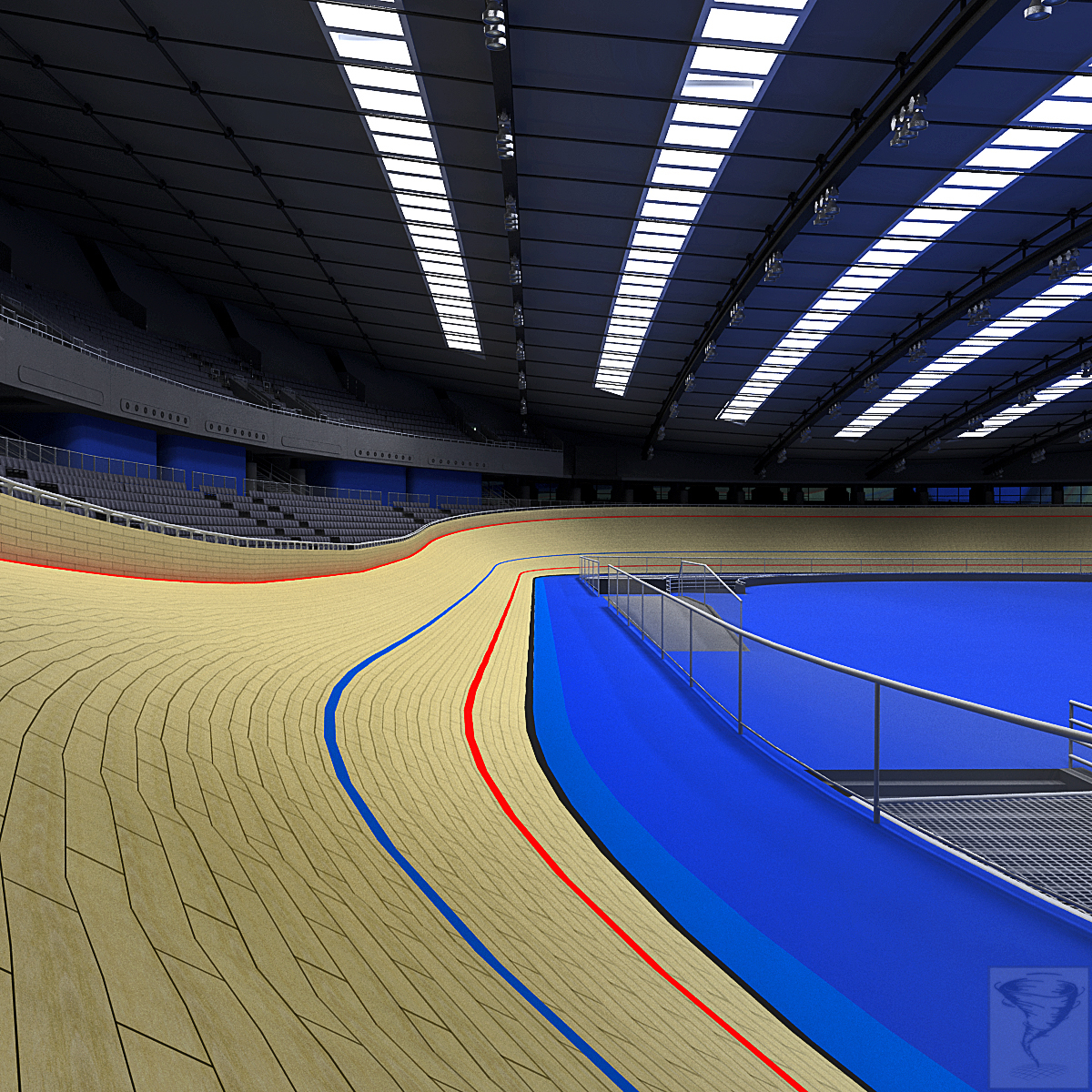 3d velodrome track bike