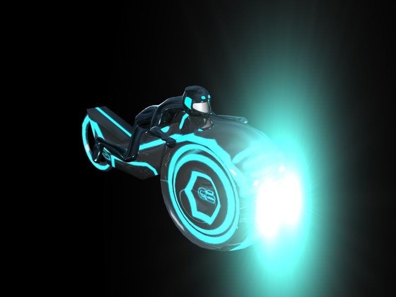 Tron Legacy Styled Grid Bike / Ciclo Leve Modelo 3D - TurboSquid 659321