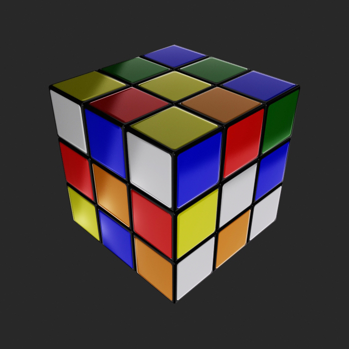 3ds max rubik s magic cube