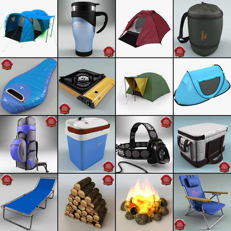 camping 2 3d model