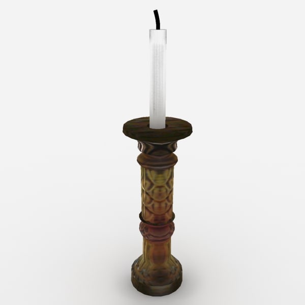 Free 3D Candle Models | TurboSquid