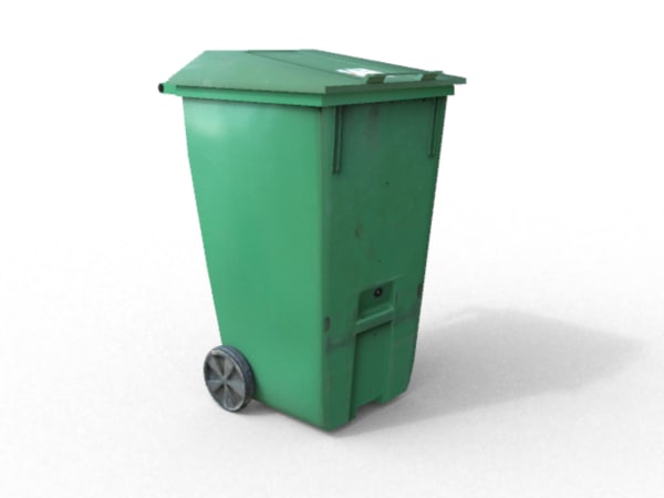 垃圾容器SketchUp模型下载| TurboSquid