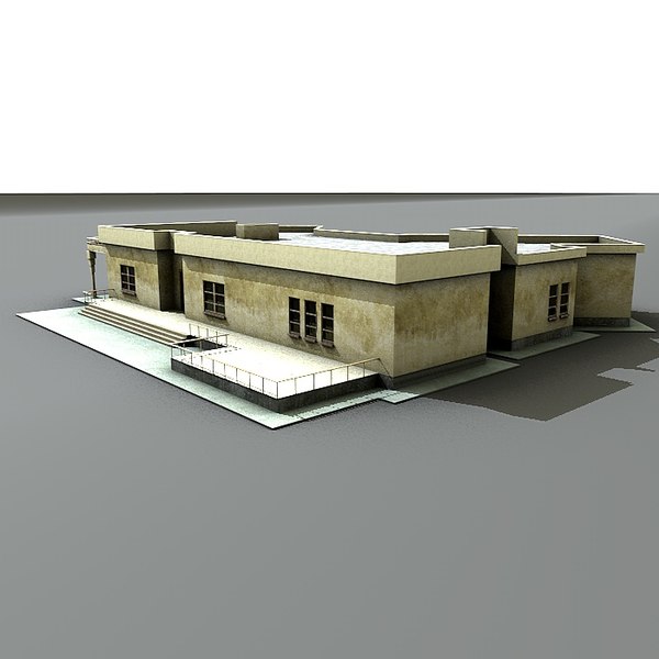 3d house interior building model