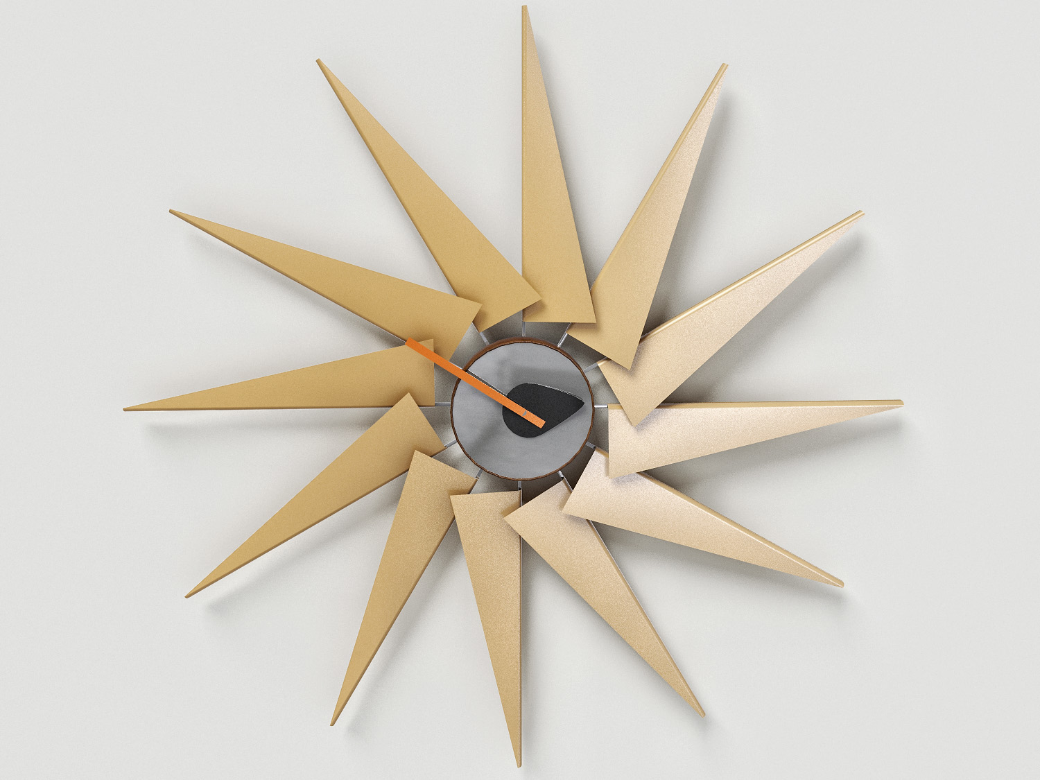 3d model vitra 26 clock spindle