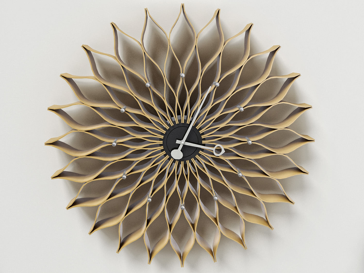 3d model vitra 26 clock spindle