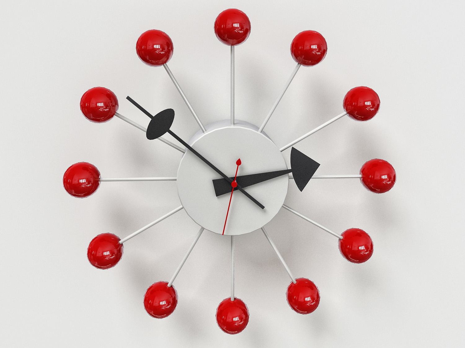 3d model vitra 26 clock spindle