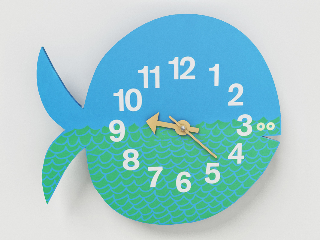 3d model vitra 26 clock spindle