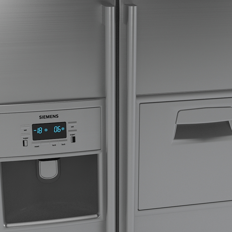 3dsmax siemens refrigerator