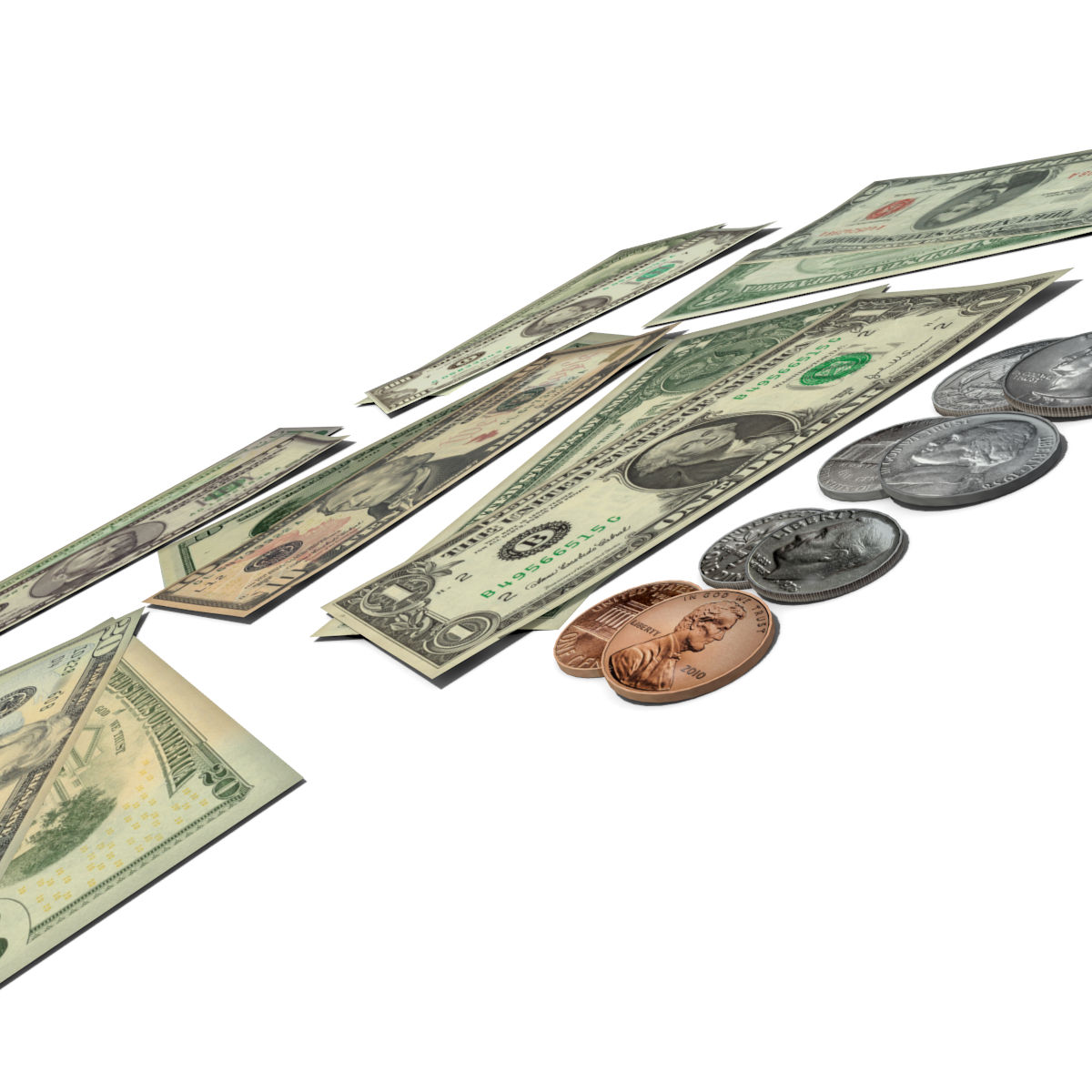 3d money model