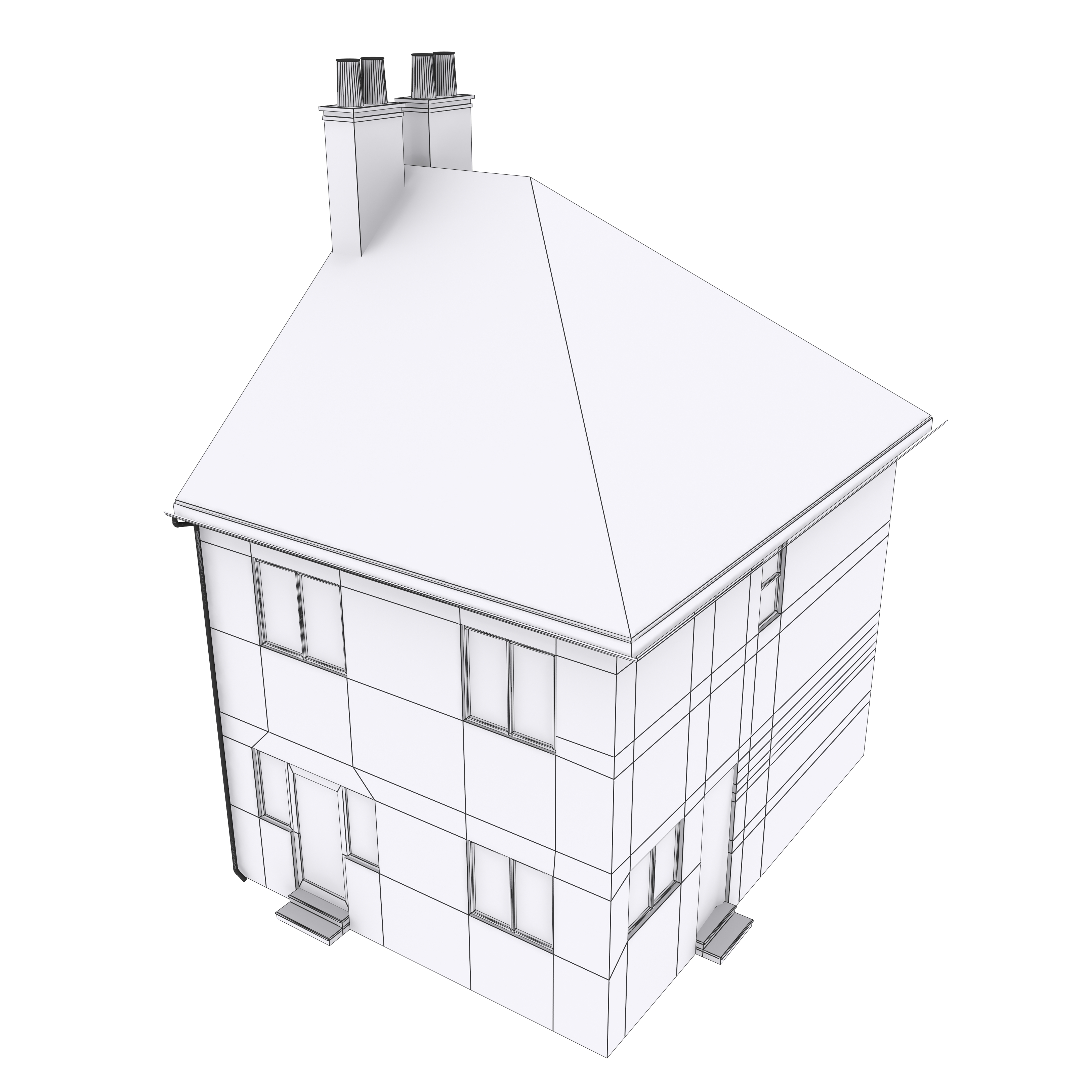 3d model of house architectural