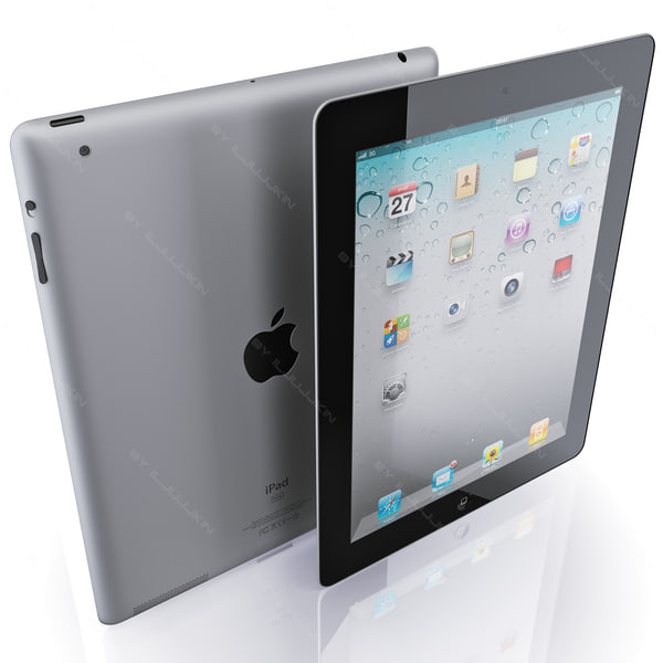 3d model new ipad 2012