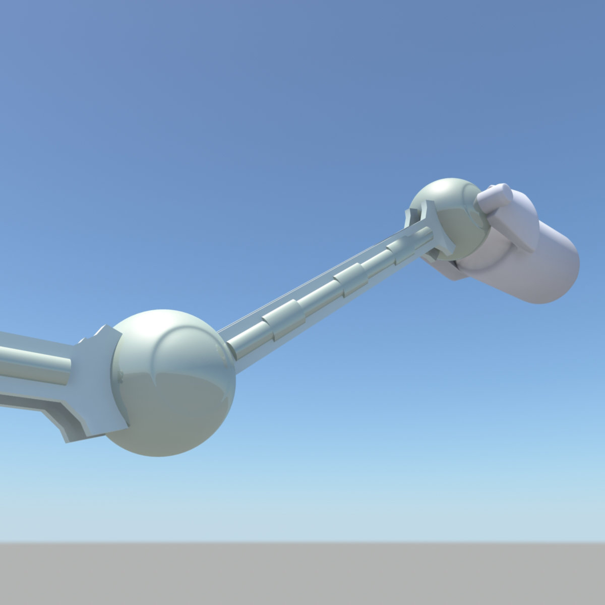 3d robot arm laser model