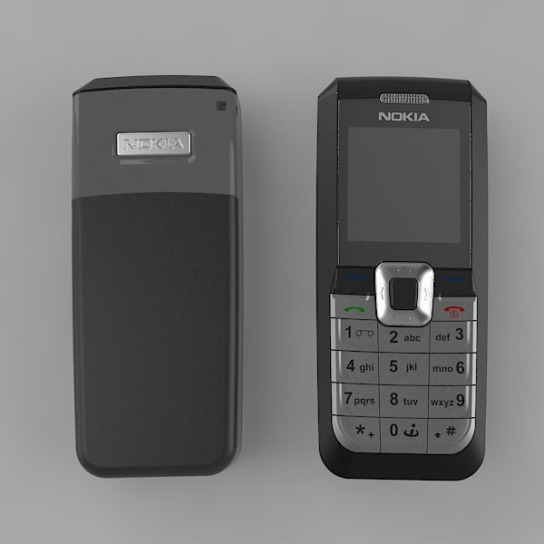 3d nokia cell phone model
