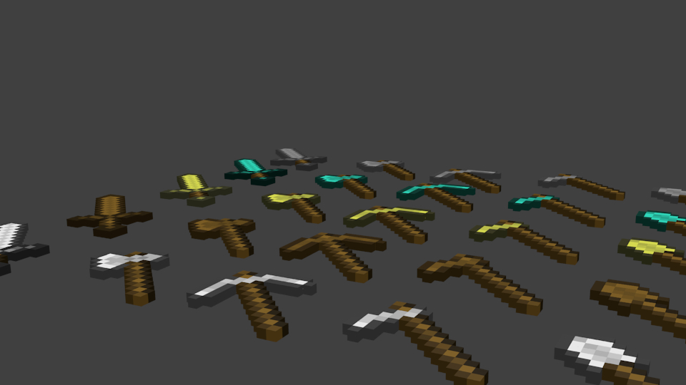3d model tools minecraft
