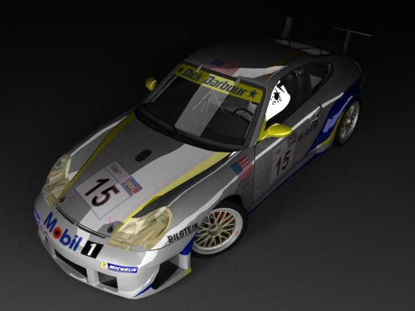 포르쉐 911 (996) GT3 R 3D 모델 - TurboSquid 682058