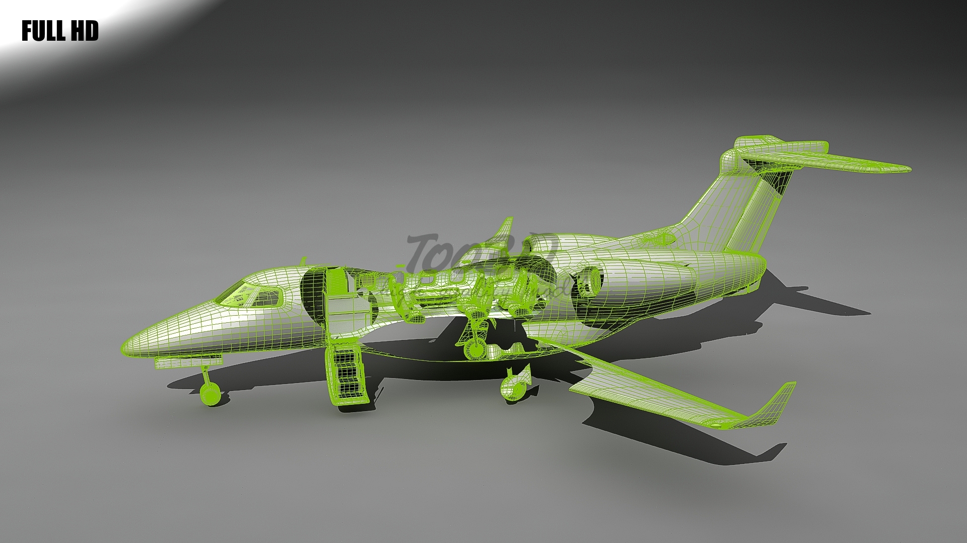 embraer phenom 300 3d model